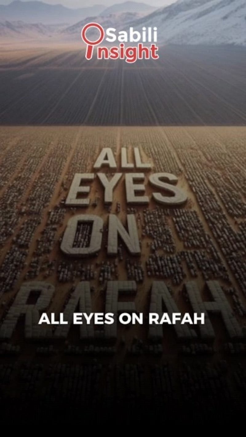 All Eyes on Rafah - Sabili.id