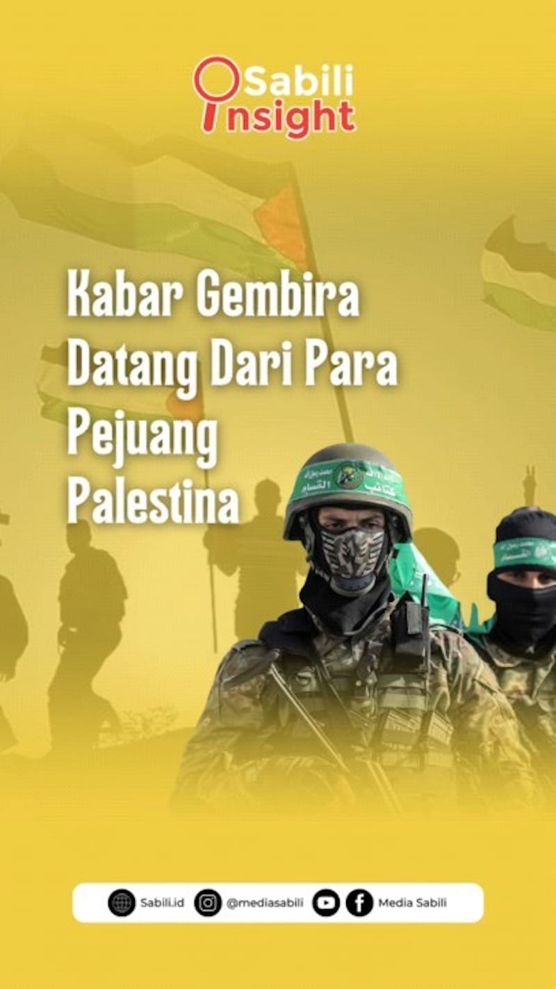 Kabar Gembira Datang dari Pejuang Palestina - Sabili.id