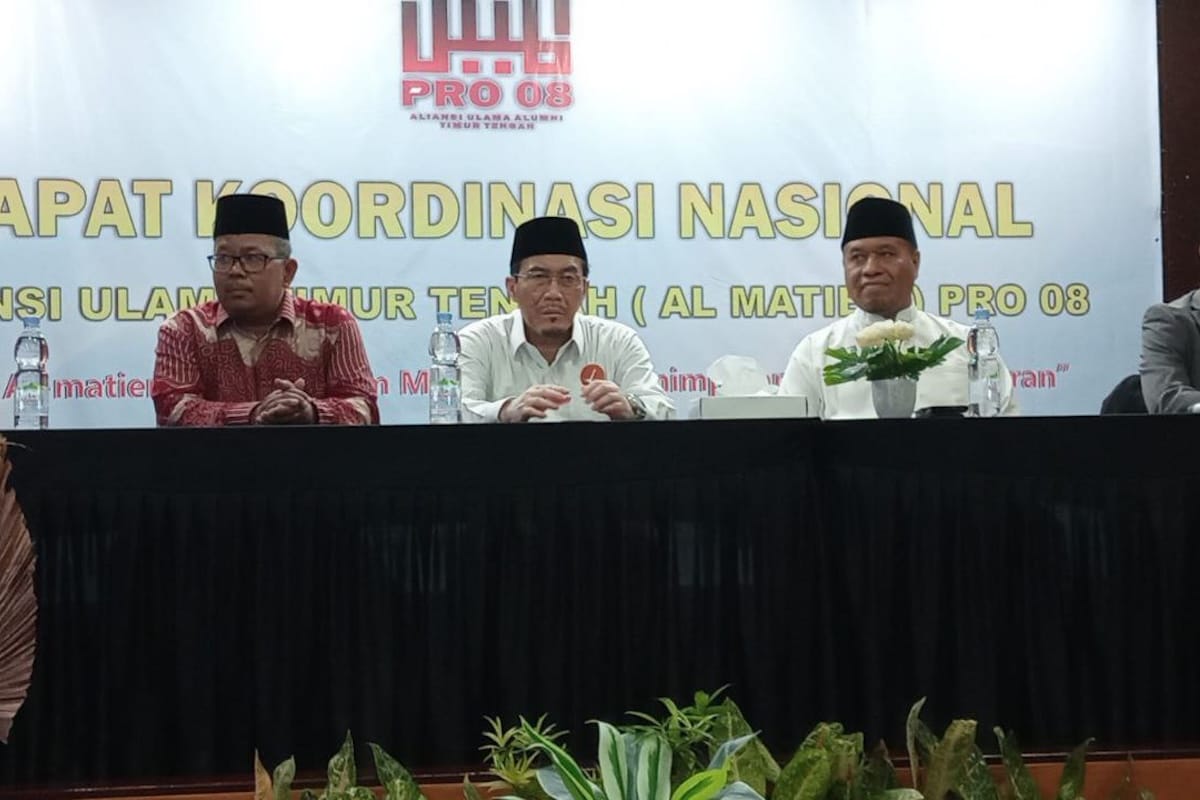 Cawagub DKJ Suswono Sambangi Rakornas Al-Matien - Sabili.id