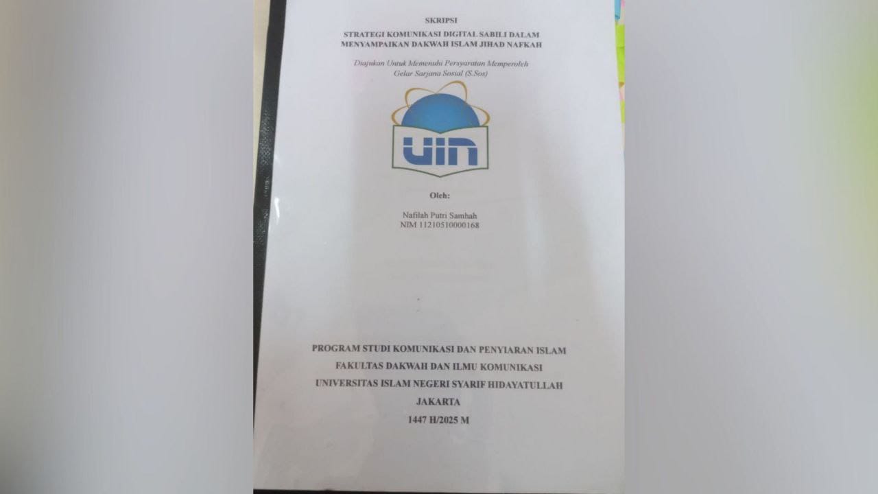 Sabili.id Jadi Bahan Penelitian di UIN Jakarta - Sabili.id